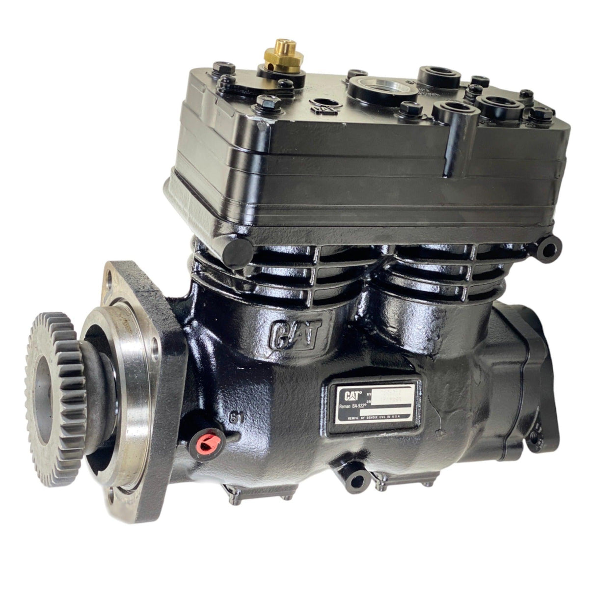 BW 801595 Genuine Freightliner Air Brake Compressor BA-922 Twin Cylind ...