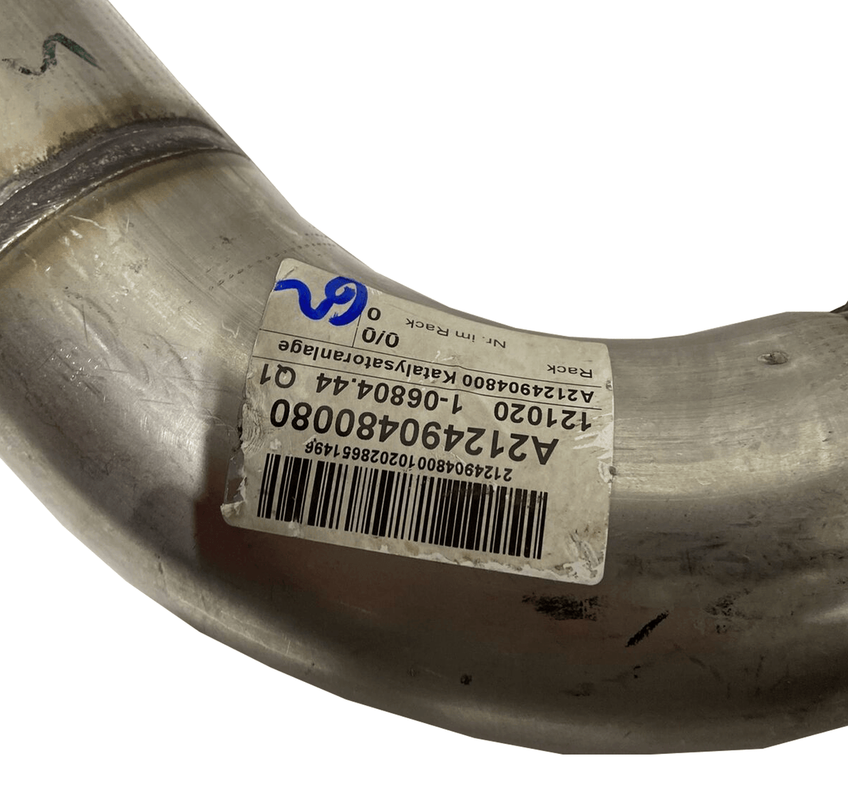 212-490-48-00-80 Genuine Mercedes-Benz® Front Exhaust Gas Line – Truck ...