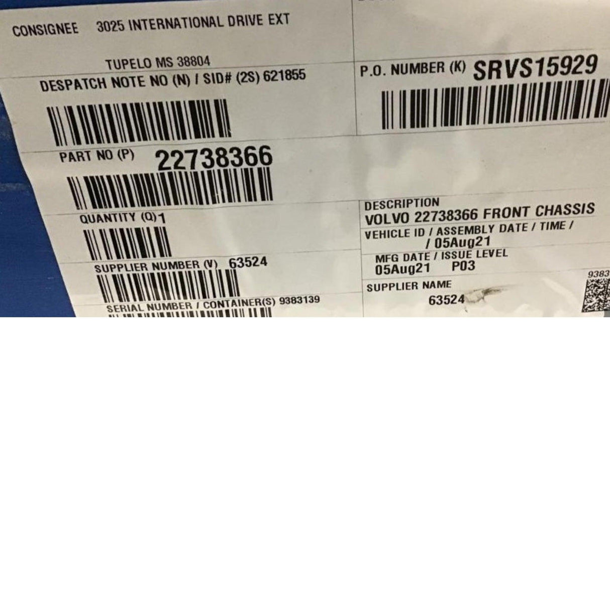 22738366 Genuine Volvo Wires – Truck To Trailer