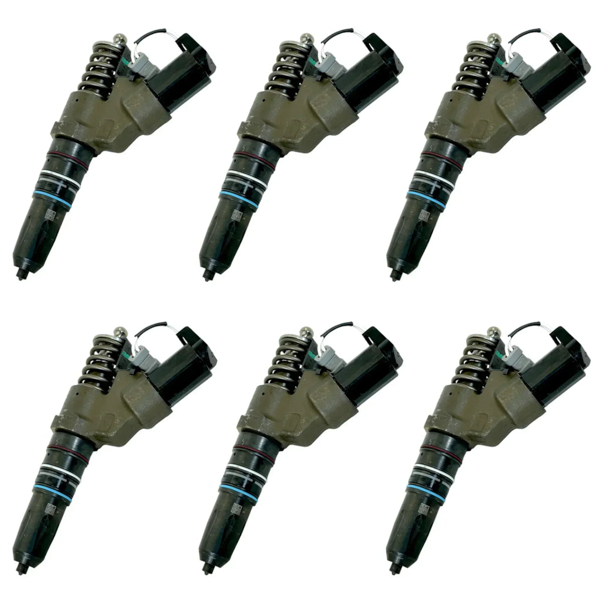 4903472 Genuine Cummins Fuel Injectors Set Of Six For Cummins M11 ...