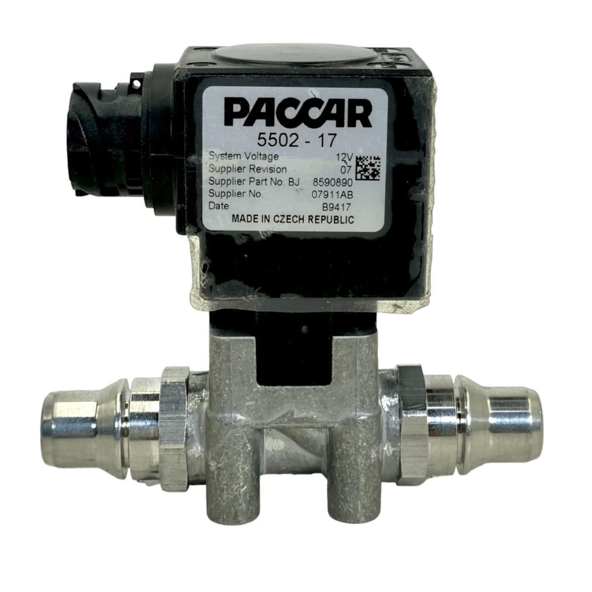 5502-17 Genuine Paccar® Def Coolant Solenoid 2 Way For Peterbilt ...