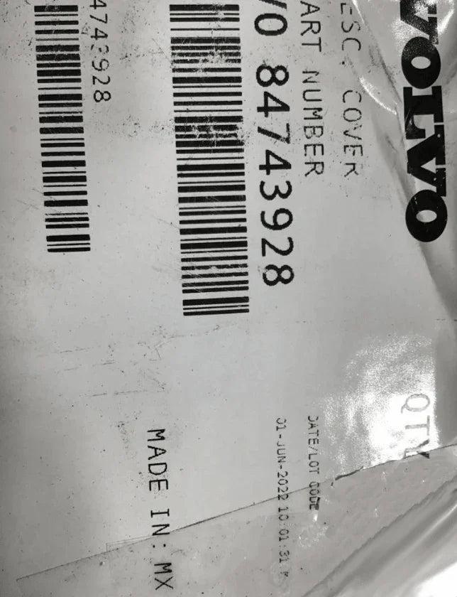 84743928 Genuine Volvo Cover – Truck To Trailer