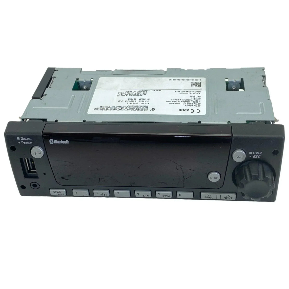 A2276228000 Genuine Freightliner Radio AM FM WB BT USB Bluetooth ...