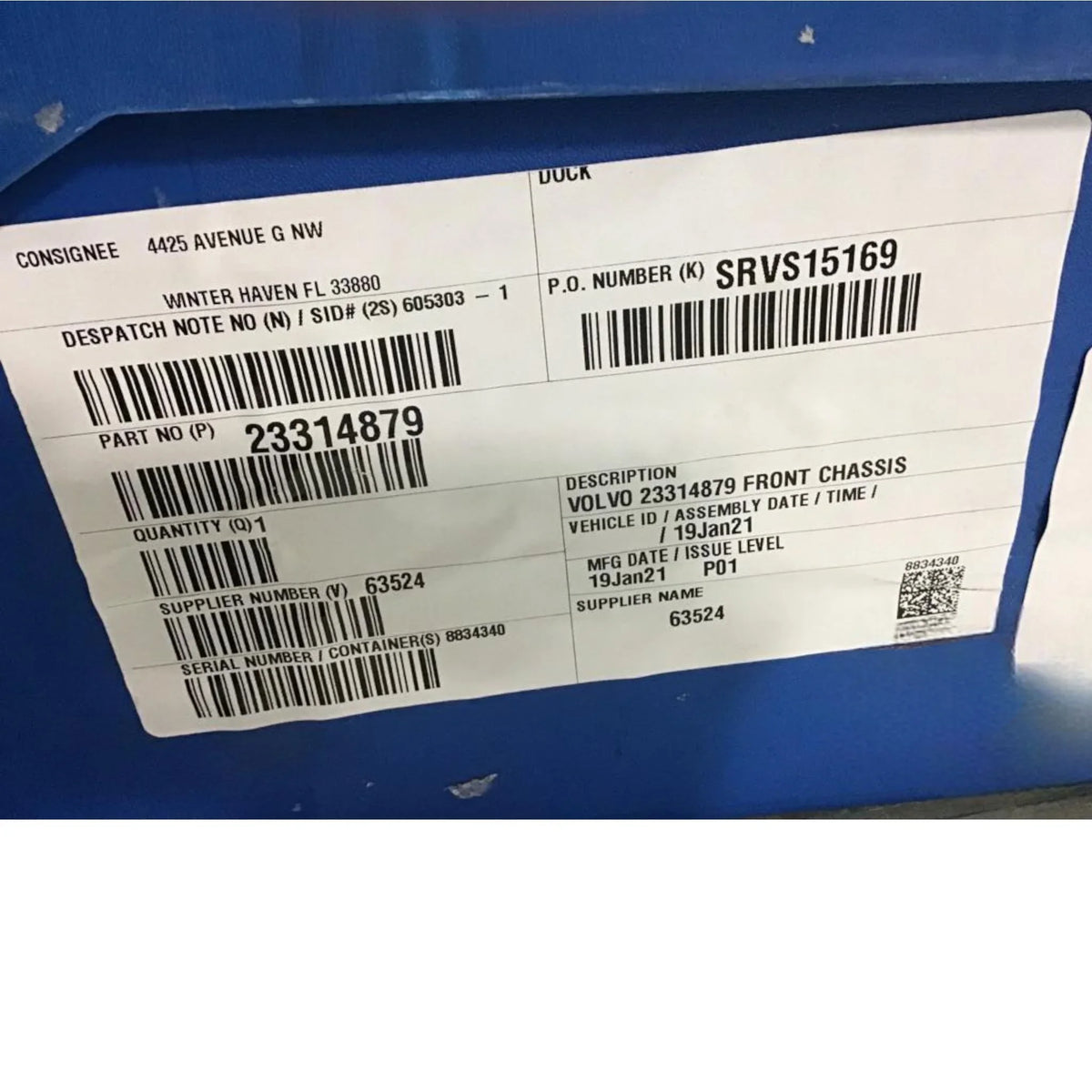 23314879 Genuine Mack Wires – Truck To Trailer