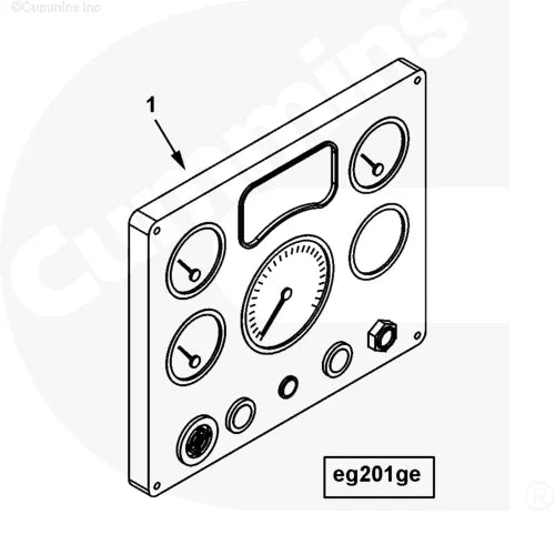 Cummins 3968194 Instrument Panel – Truck To Trailer