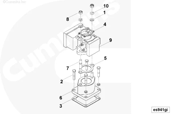 Cummins 4099468 Air Inlet Adapter – Truck To Trailer