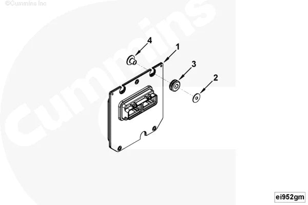 Cummins 4939816 Electronic Interface Module – Truck To Trailer