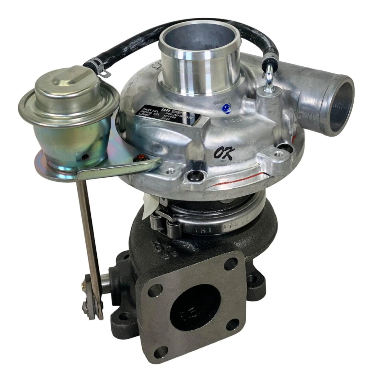 F41Cad-S0081Bn Genuine Ihi Turbocharger Rhf4 – Truck To Trailer