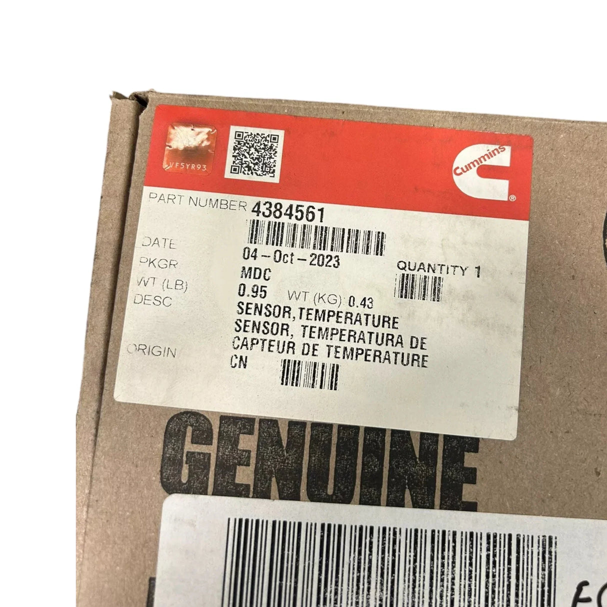 4384561 Cummins Temperature Sensor – Truck To Trailer