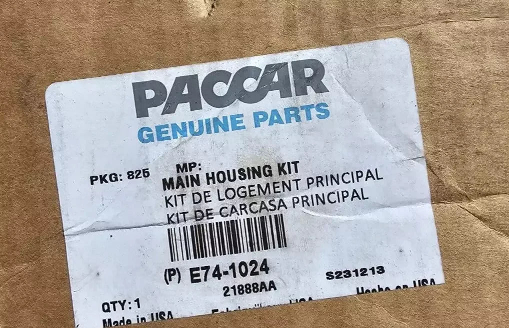 E74-1024 Genuine Paccar Main Housing Kit – Truck To Trailer