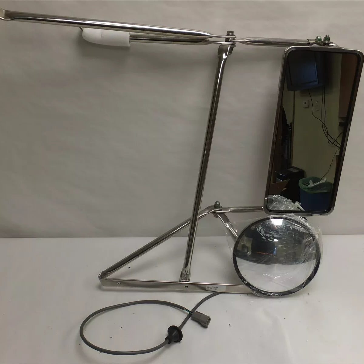 3755314C92 International Heated Lighted Real View Convex Head Mirror ...