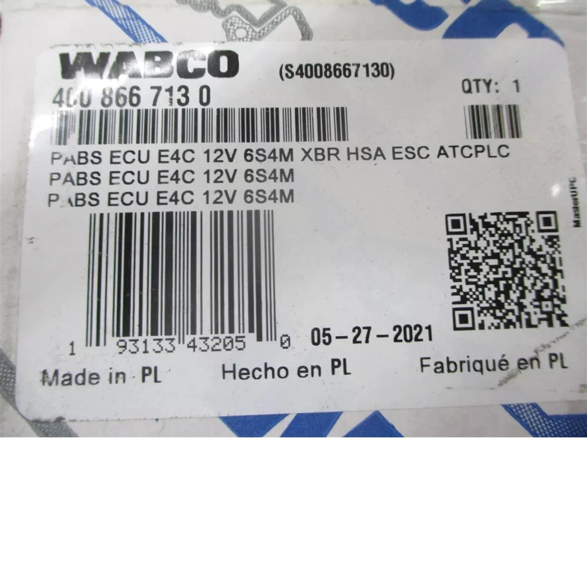 S4008667130 Meritor Traction Control Valve – Truck To Trailer