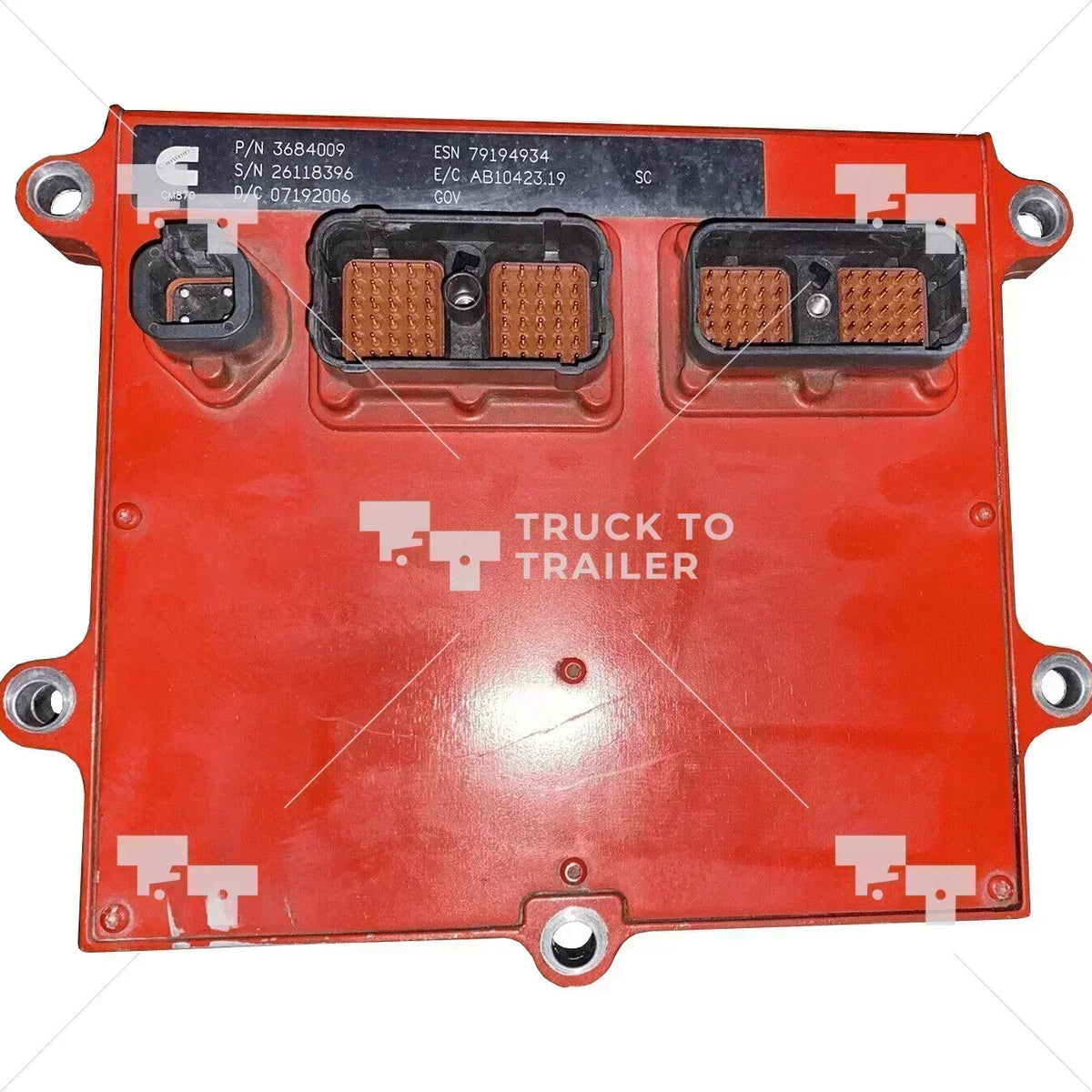 3684009 Genuine Cummins Electronic Control Module Ecm New Take Off ...