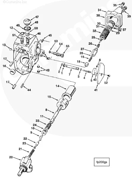 Cummins 3039366 Fuel Pump Body – Truck To Trailer