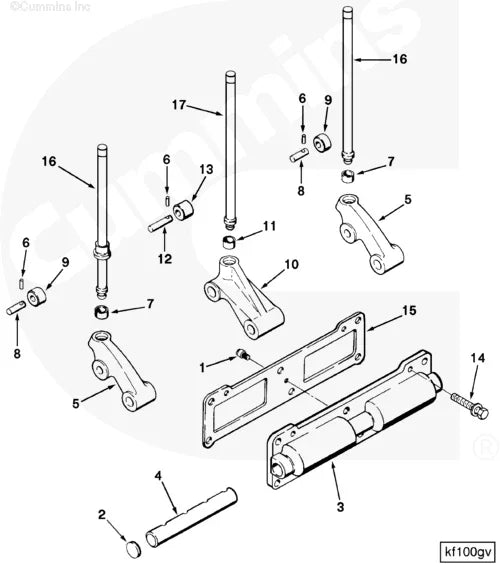 Cummins 3046431 Push Rod – Truck To Trailer