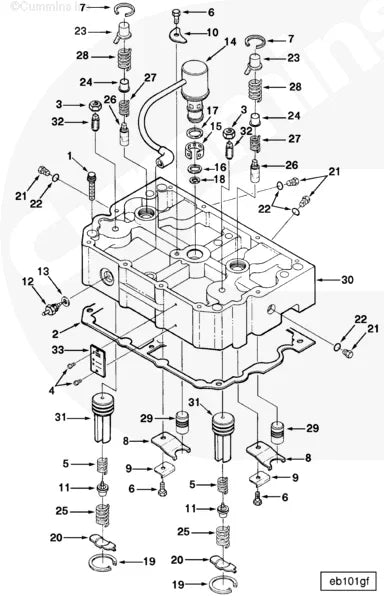Cummins 3079541 Engine Brake Slave Piston – Truck To Trailer