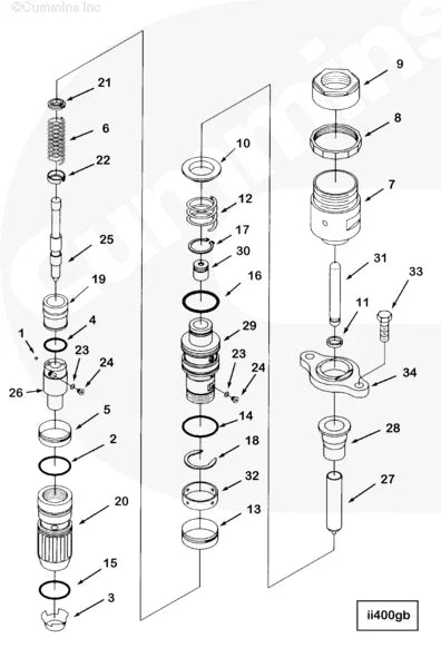 Cummins 3087305 Injector Spring Housing – Truck To Trailer