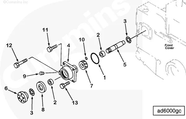 Cummins 3099197 Oil Seal – Truck To Trailer