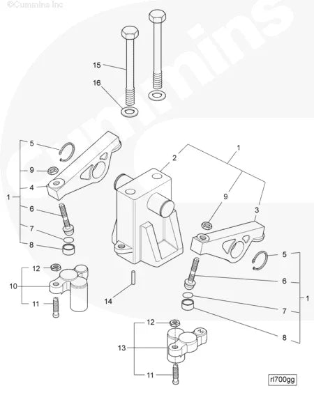 Cummins 3426187 Rocker Lever – Truck To Trailer