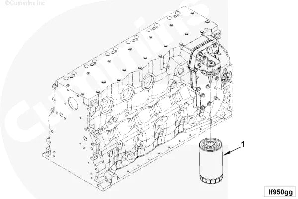 Cummins 3937743 Lubricating Oil Filter Cartridge – Truck To Trailer