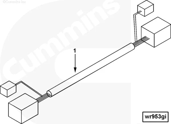 Cummins 3969928 Wiring Harness – Truck To Trailer