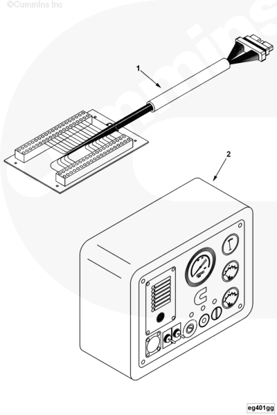 Cummins 3973540 Instrument Panel – Truck To Trailer