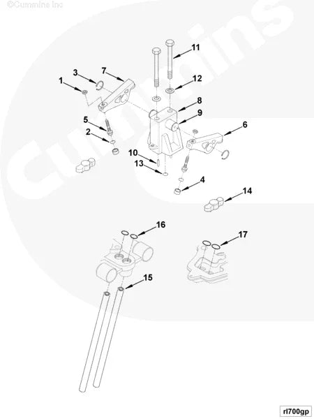 Cummins 4014145 Rocker Lever – Truck To Trailer