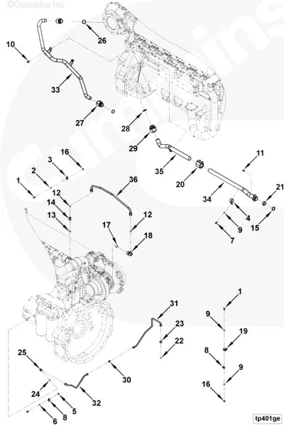 Cummins 4959415 Male Connector – Truck To Trailer