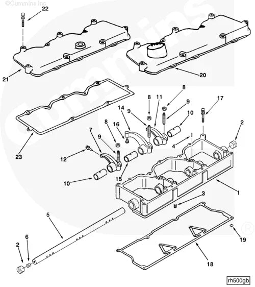 Cummins Bm95162 Rocker Lever – Truck To Trailer