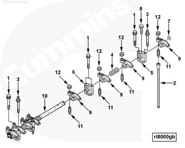 Cummins C6204415710 Rocker Lever Adjusting Screw – Truck To Trailer