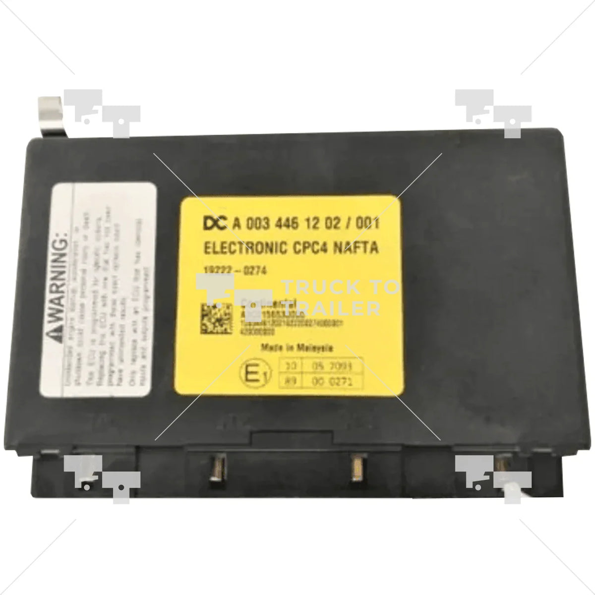 Detroit Diesel A0034461202 Cpc4 Cab Module Ea0034461202 Freightliner ...