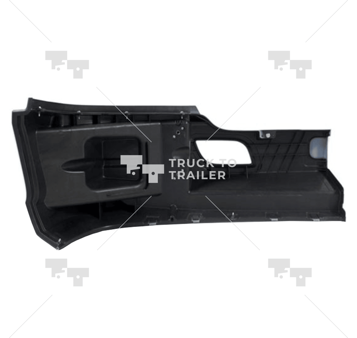 N71-6120-1220 Oem Kenworth Driver Side Bumper Section For Kenworth T68 ...