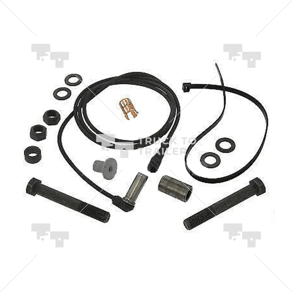 R955348 Oem Meritor Wabco Abs Sys - Sensor Kit 2.0M L 90 Deg W Clip Gr ...